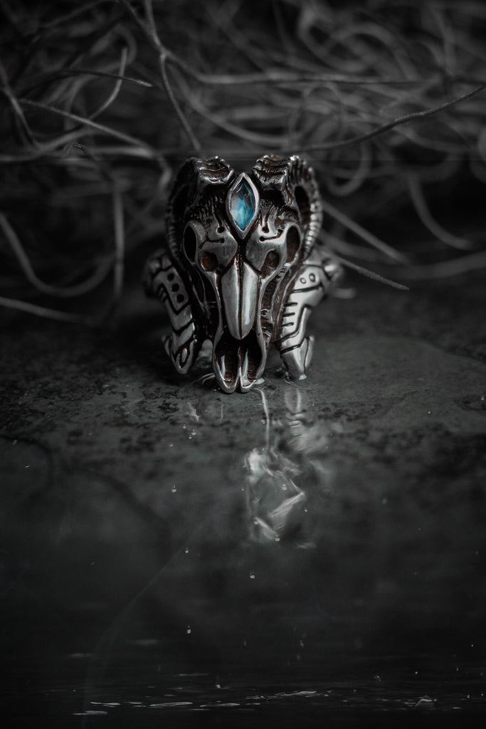 Goat Skull Ring Baron